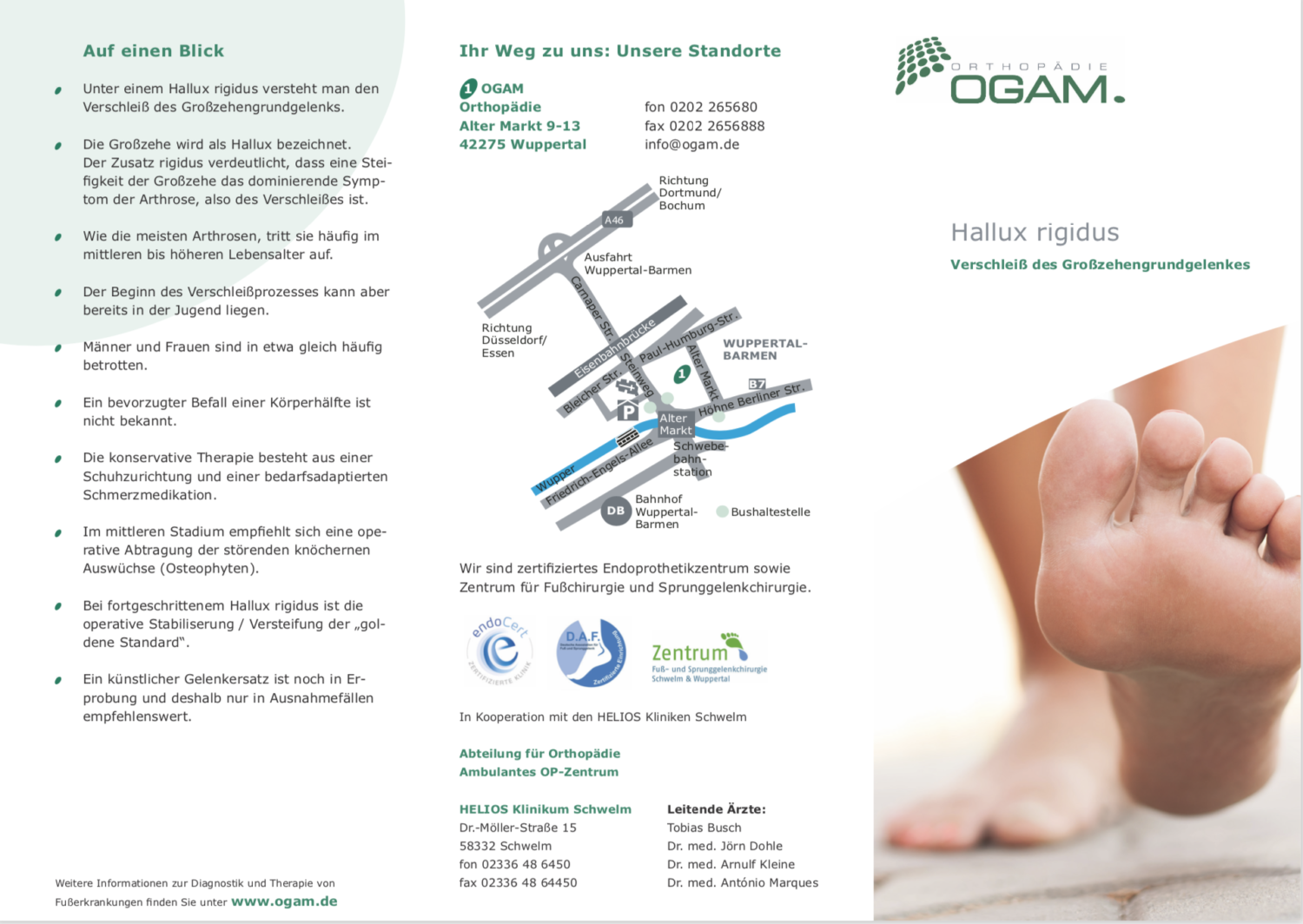 Hallux Rigidus Cartiva - OGAM Orthopädie